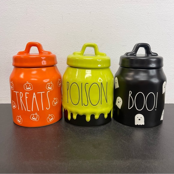 Rae Dunn | Holiday | Rae Dunn Halloween Baby Canisters | Poshmark